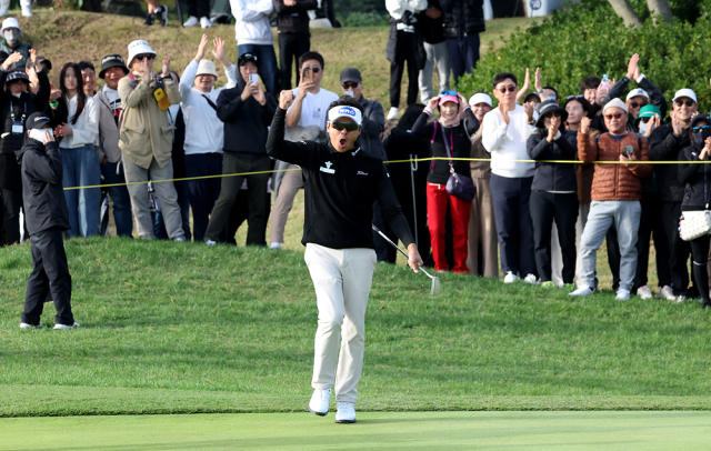 KPGA 시즌 피날레, 박상현 '40대 찬가'로 채웠다
