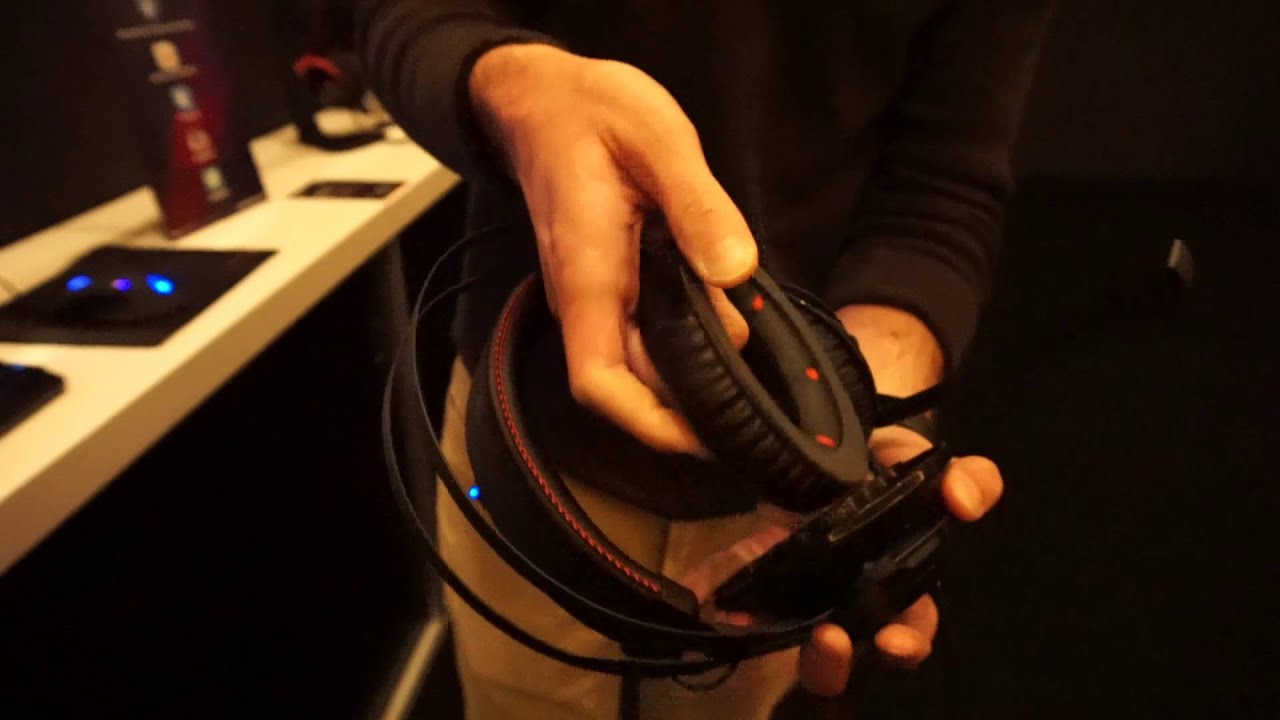 Kingston revolver gaming headset @ CES 2016