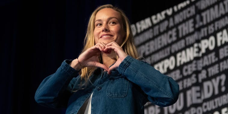 Brie Larson’s Friends Gave Her the Best Gift After a Breakup: a Whole Party