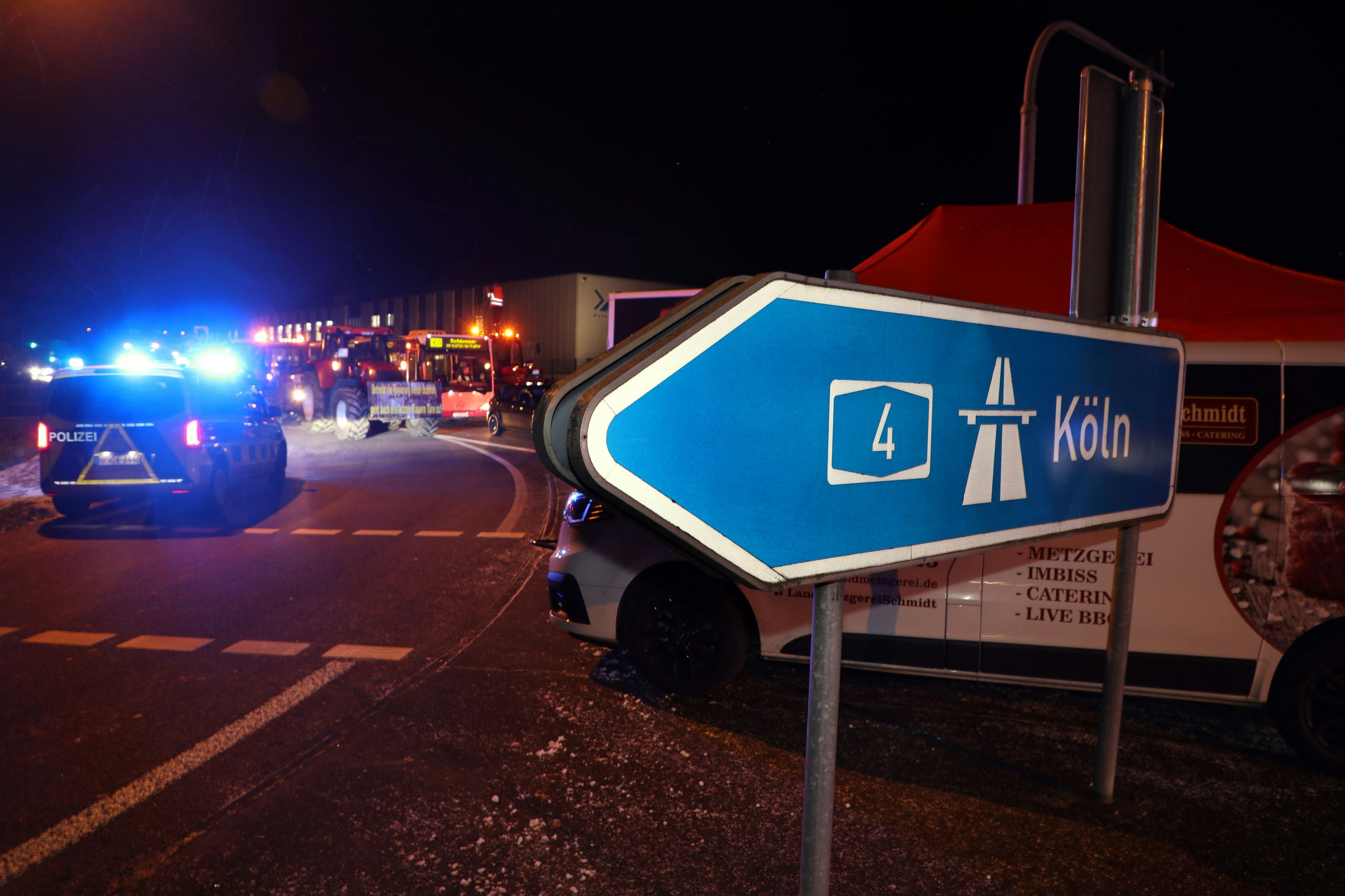 Geänderte Verkehrsführung: Nächtliche Sperrungen von Auffahrten zur ...