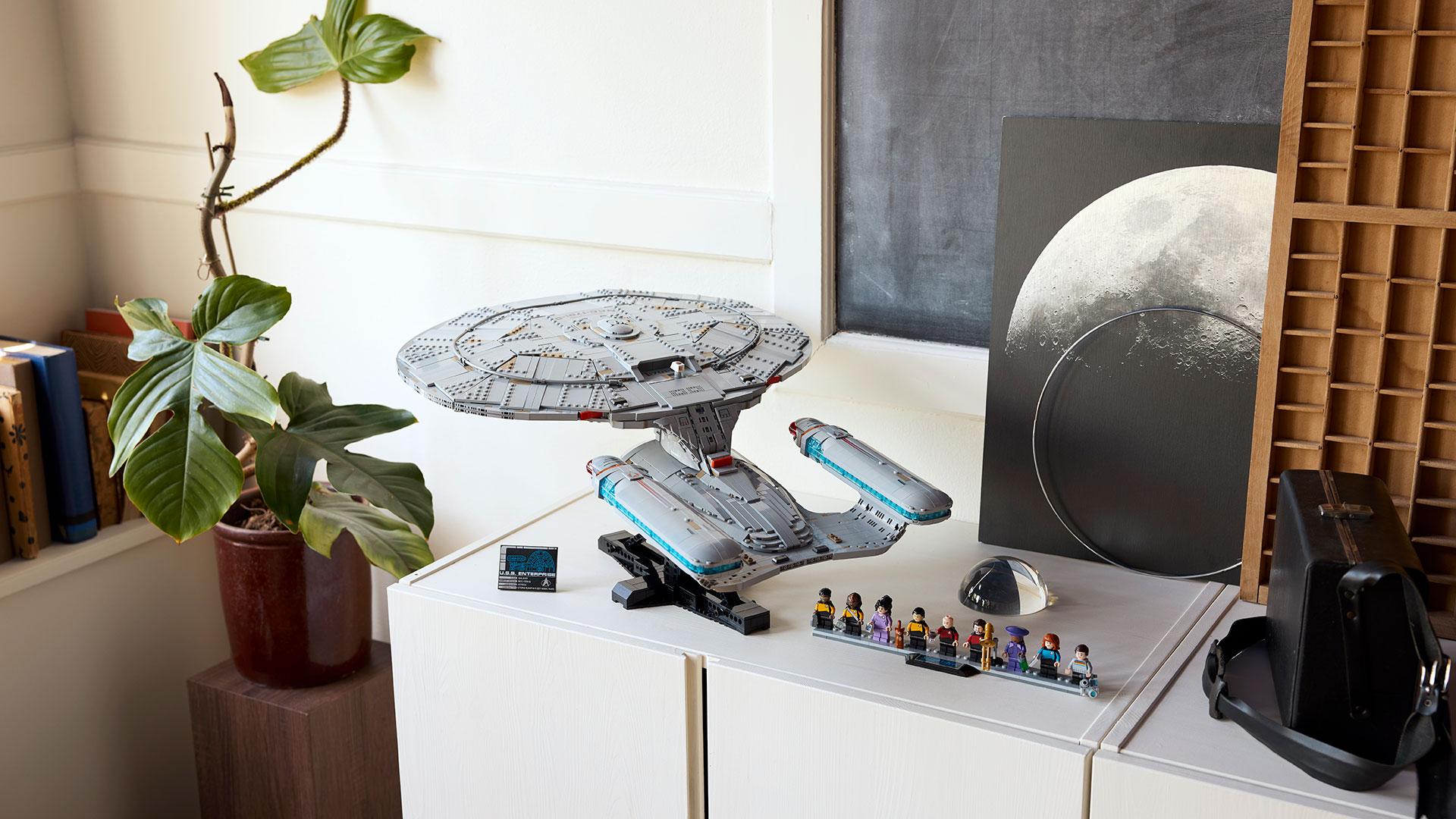 Lego Star Trek U.S.S. Enterprise-set is onderweg naar onze melkweg