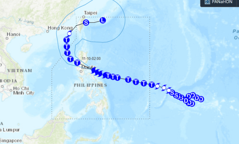 Super Typhoon Fung-wong path, maps and warnings as storm nears landfall