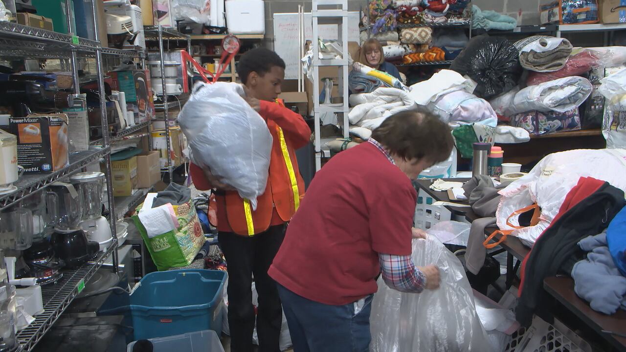 Local Ministry collect winter clothing items in time for winter weather