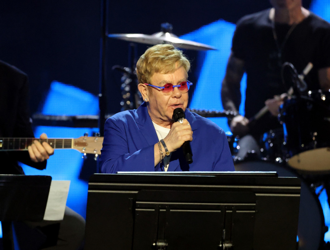 Elton John Speaks Out After Emotional Brian Wilson Tribute Performance ...