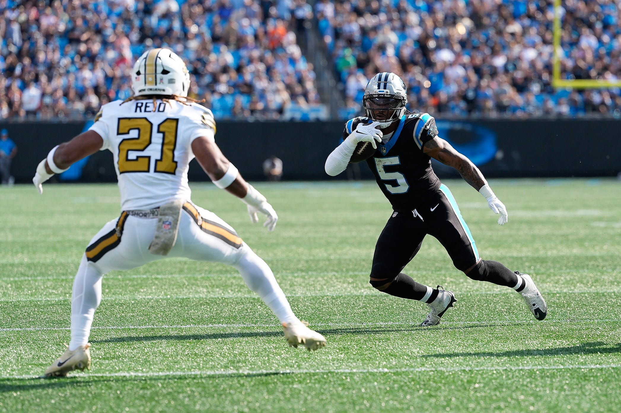 Panthers fall flat to Saints: Highlights from the Week 10 loss