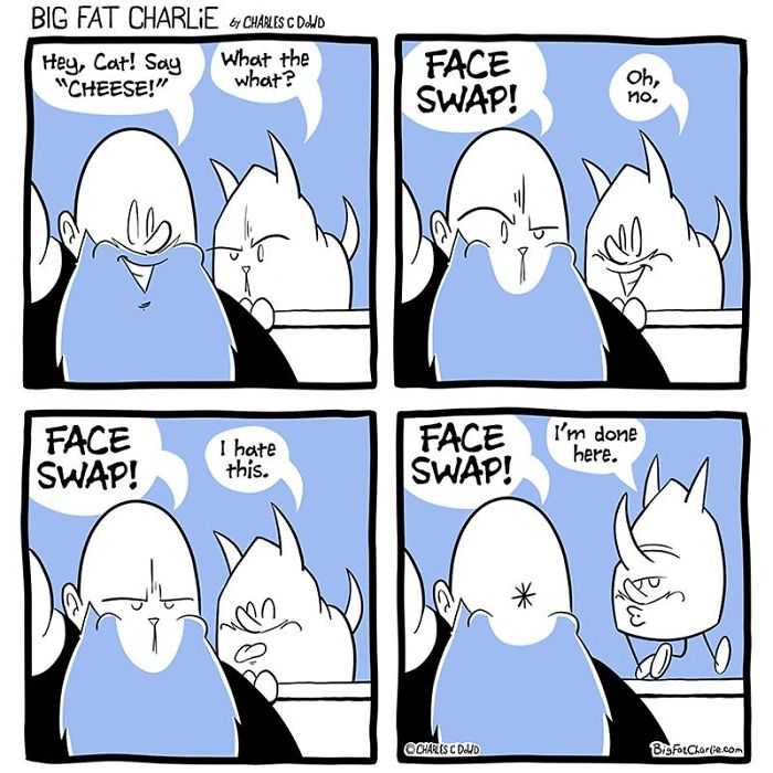 My 35 Fun Comics About My Daily Struggles As A Fat Man