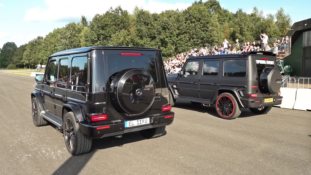 G63 vs BRABUS 700 – Style, Sound, and Speed!