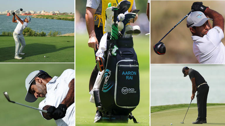 A Six-Year Old Driver, Iron Headcovers And Two Gloves: Aaron Rai's ...