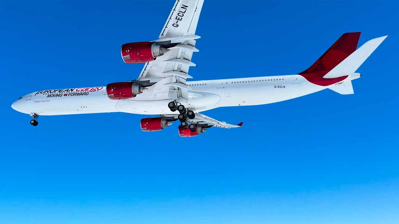 Vidéo : l’Airbus A340-600 devient le plus grand avion jamais posé en ...