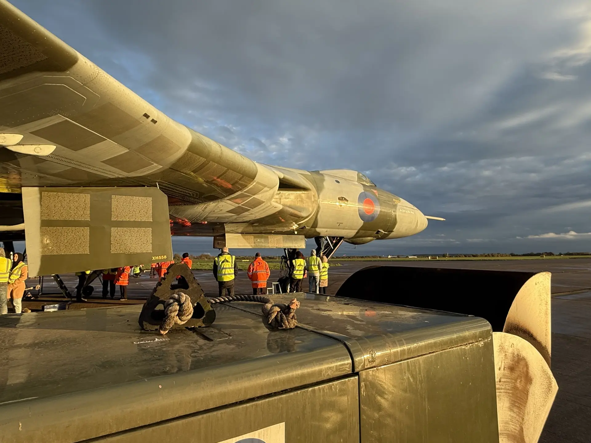 Vulcan XH558 Maintenance Update as Fundraising Efforts Continue