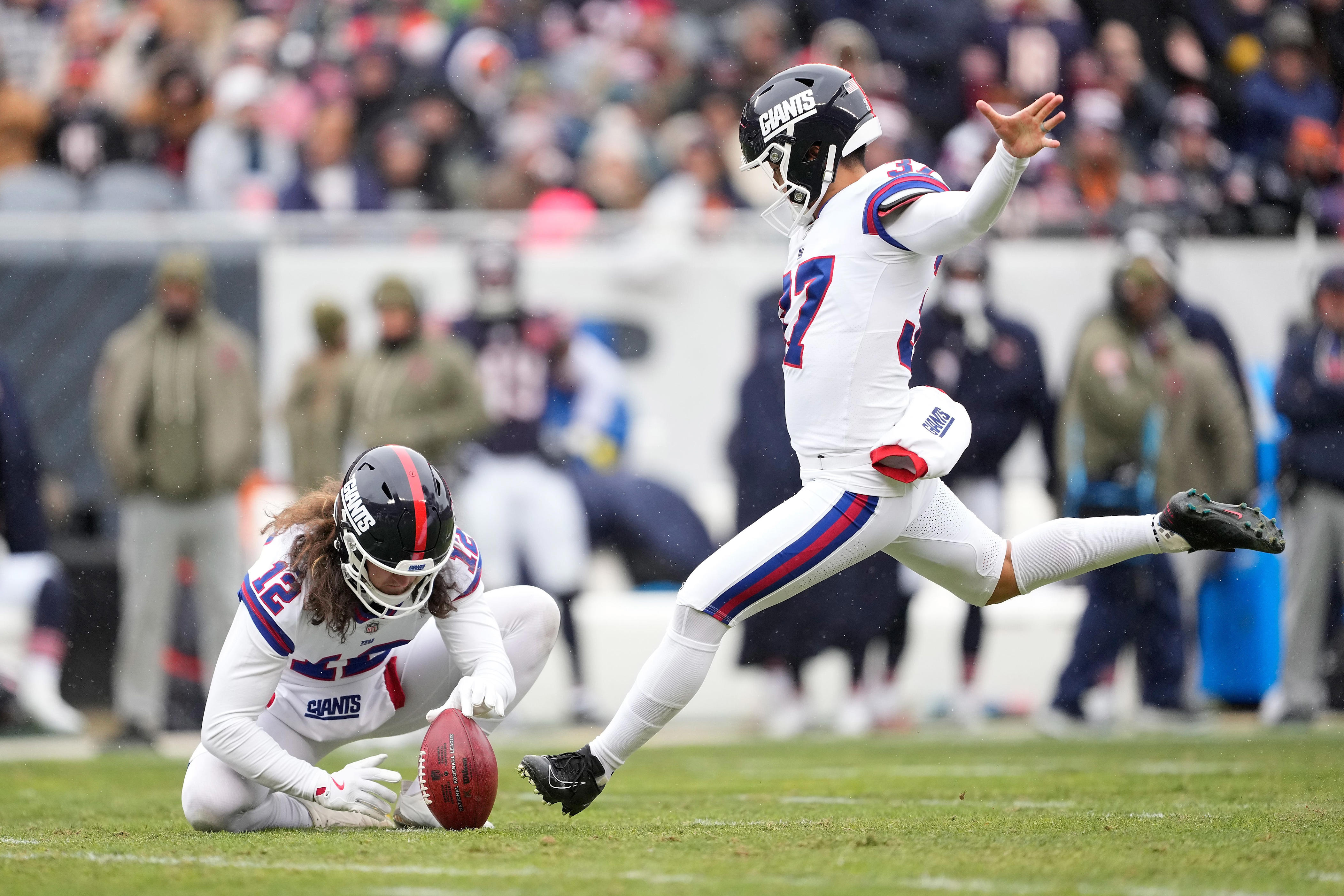 Younghoe Koo of Ridgewood drills FG for NY Giants, giving them lead over Bears