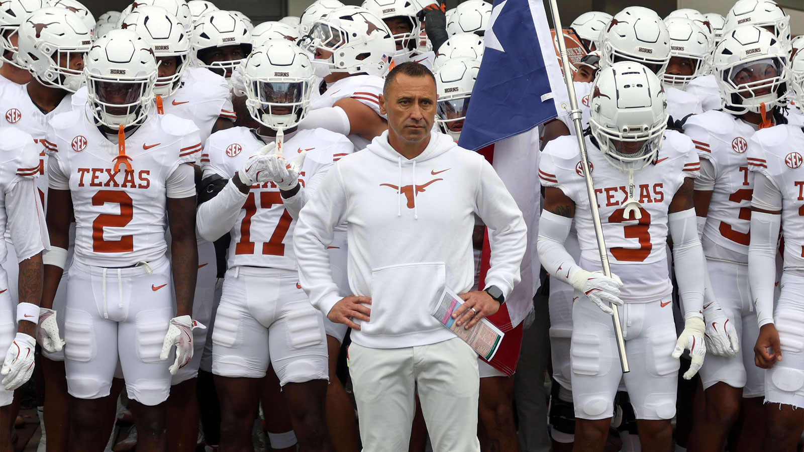 Steve Sarkisian challenges Texas after 4th-quarter meltdown vs. Georgia
