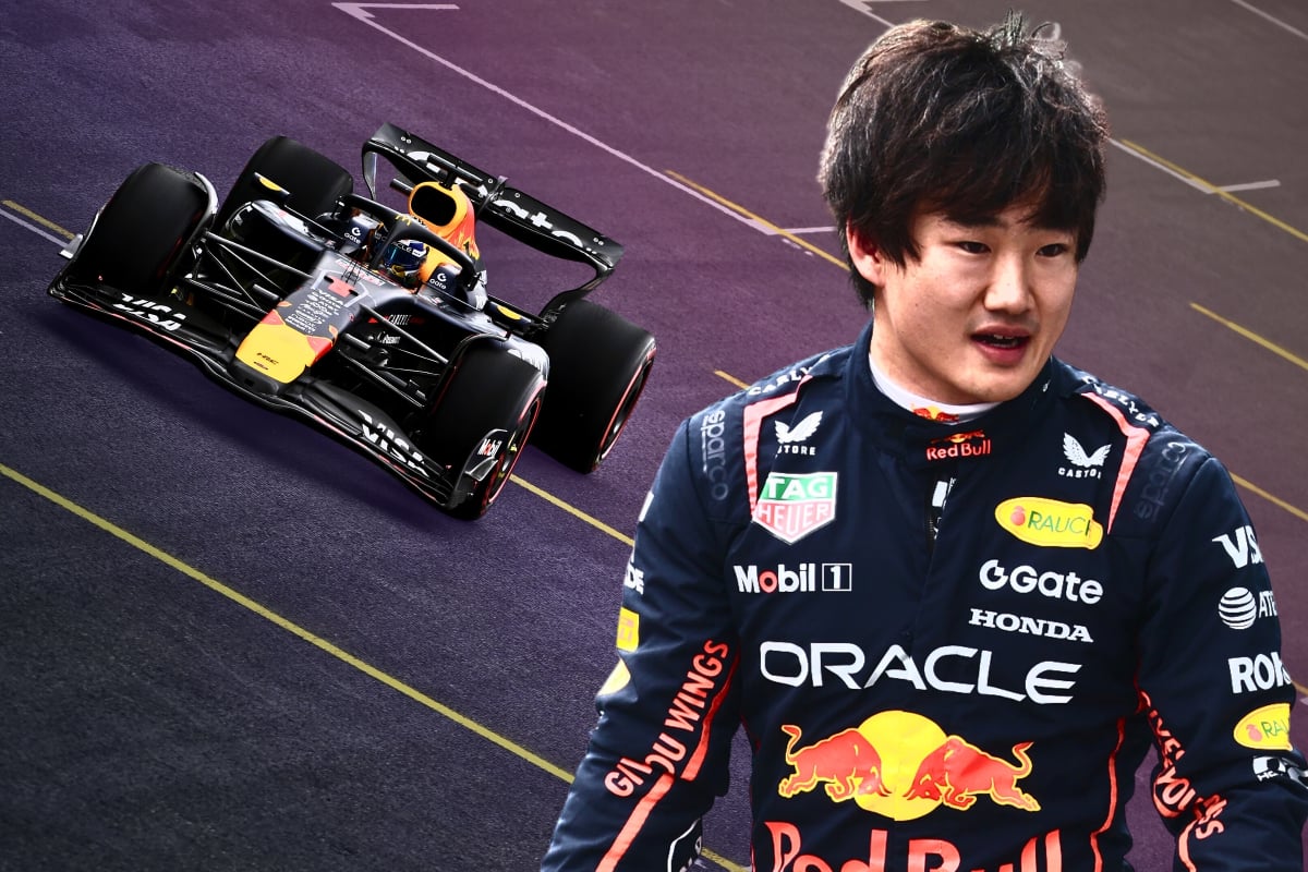 F1 2025: Yuki Tsunoda goes in REVERSE during bizarre 'race start' at ...