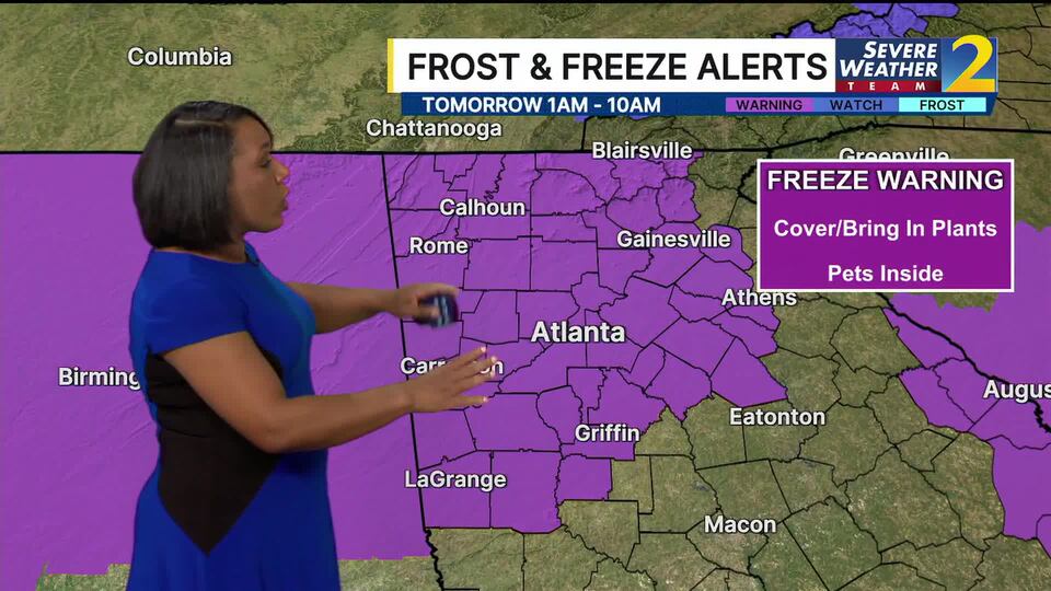 Here comes the cold