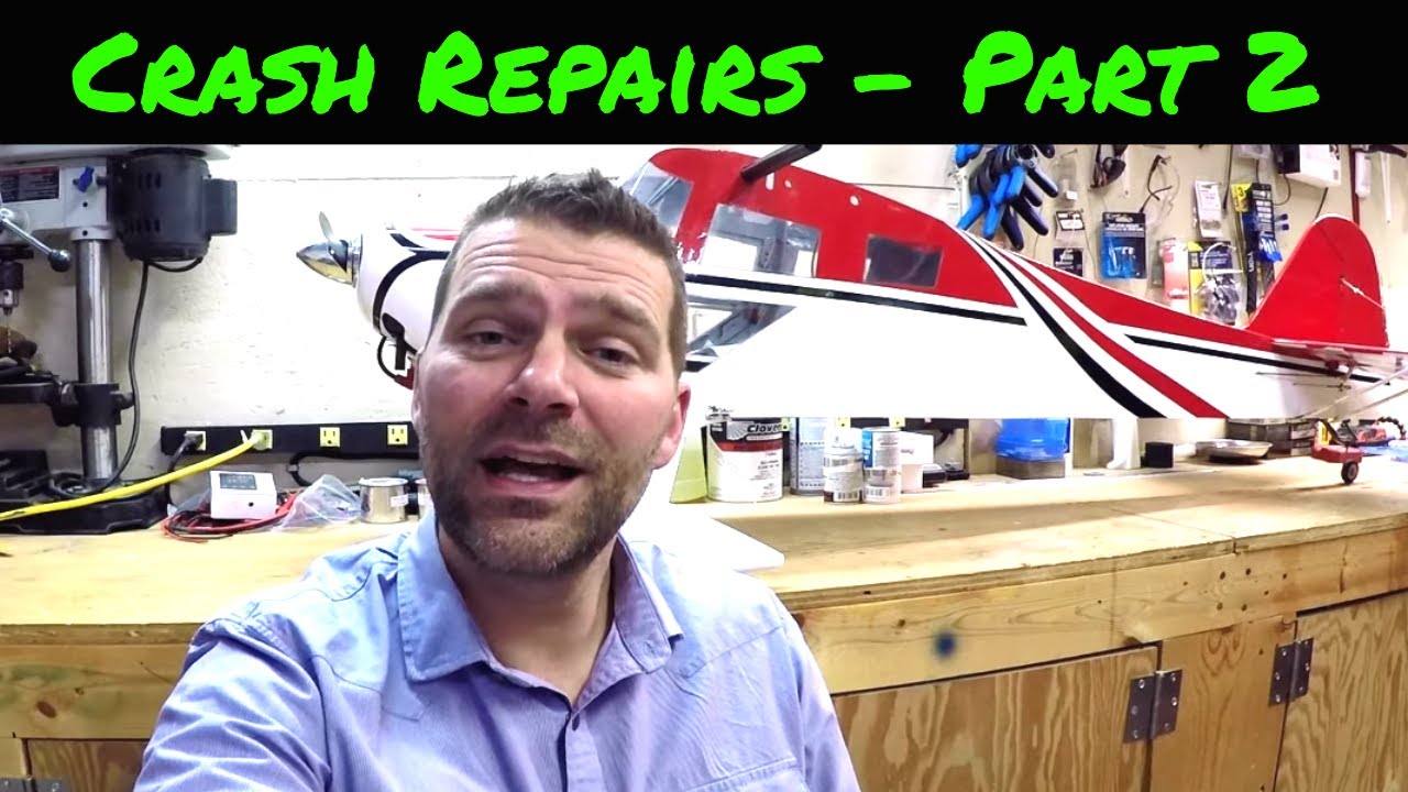 RC Plane Crash Repair Tutorial | Hangar 9 Taylorcraft Part 2