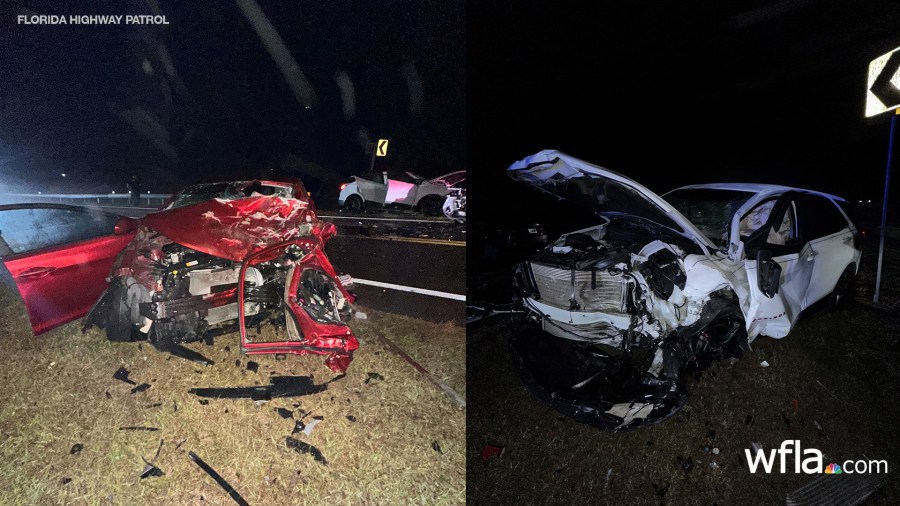 21-year-old dies after ‘nearly head-on’ crash in Dade City: FHP