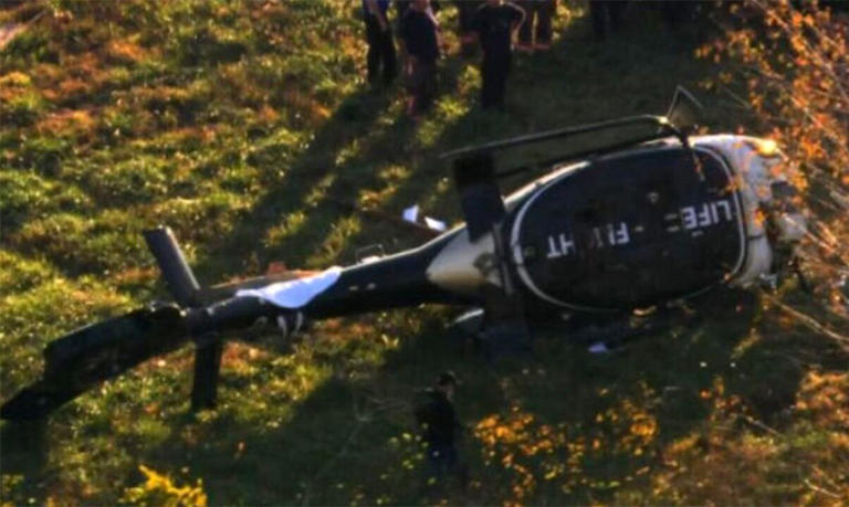 Crew member dead, 2 critically injured in medical helicopter crash near ...