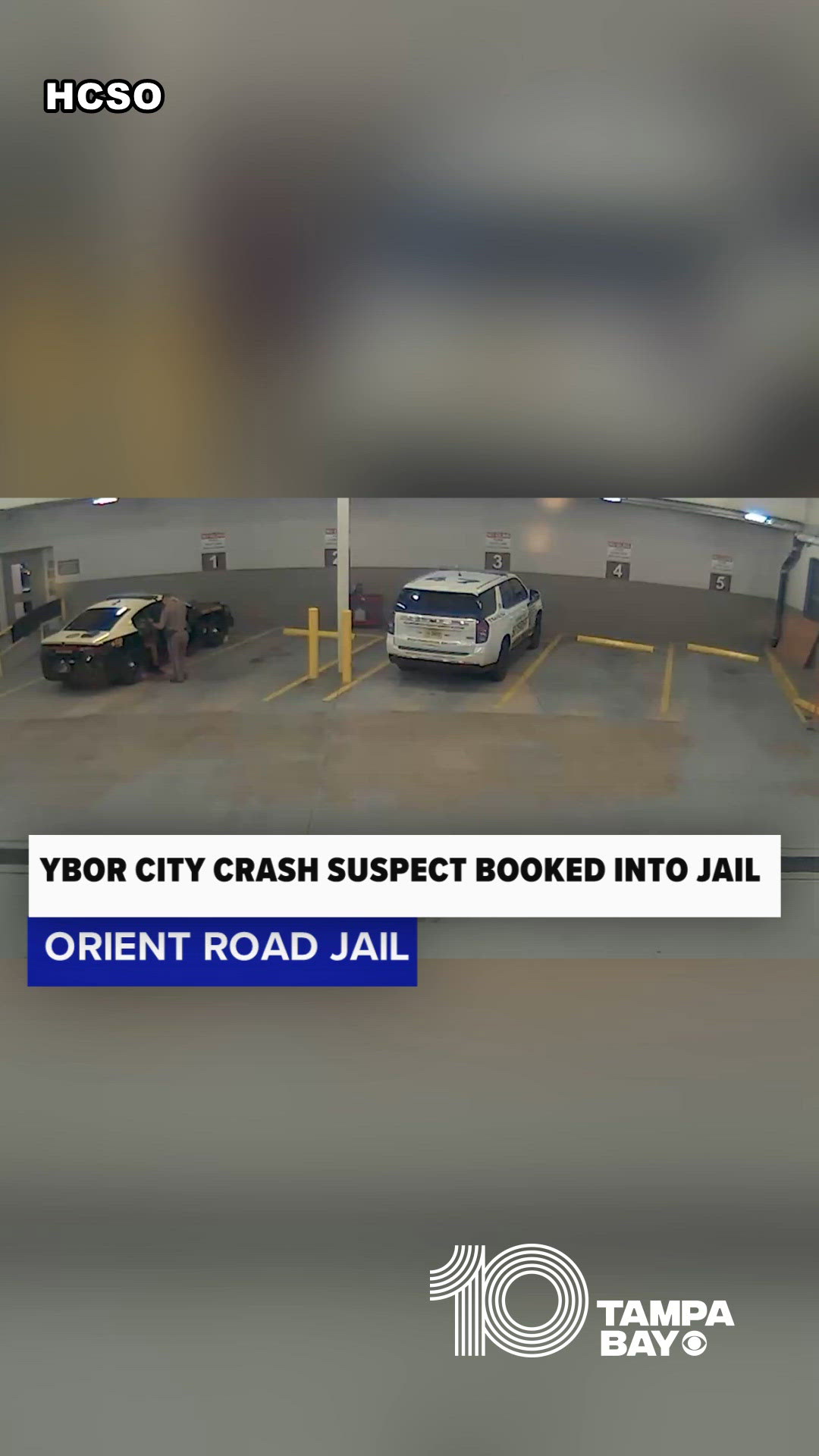 Suspect accused in deadly Ybor City crash booked into jail.