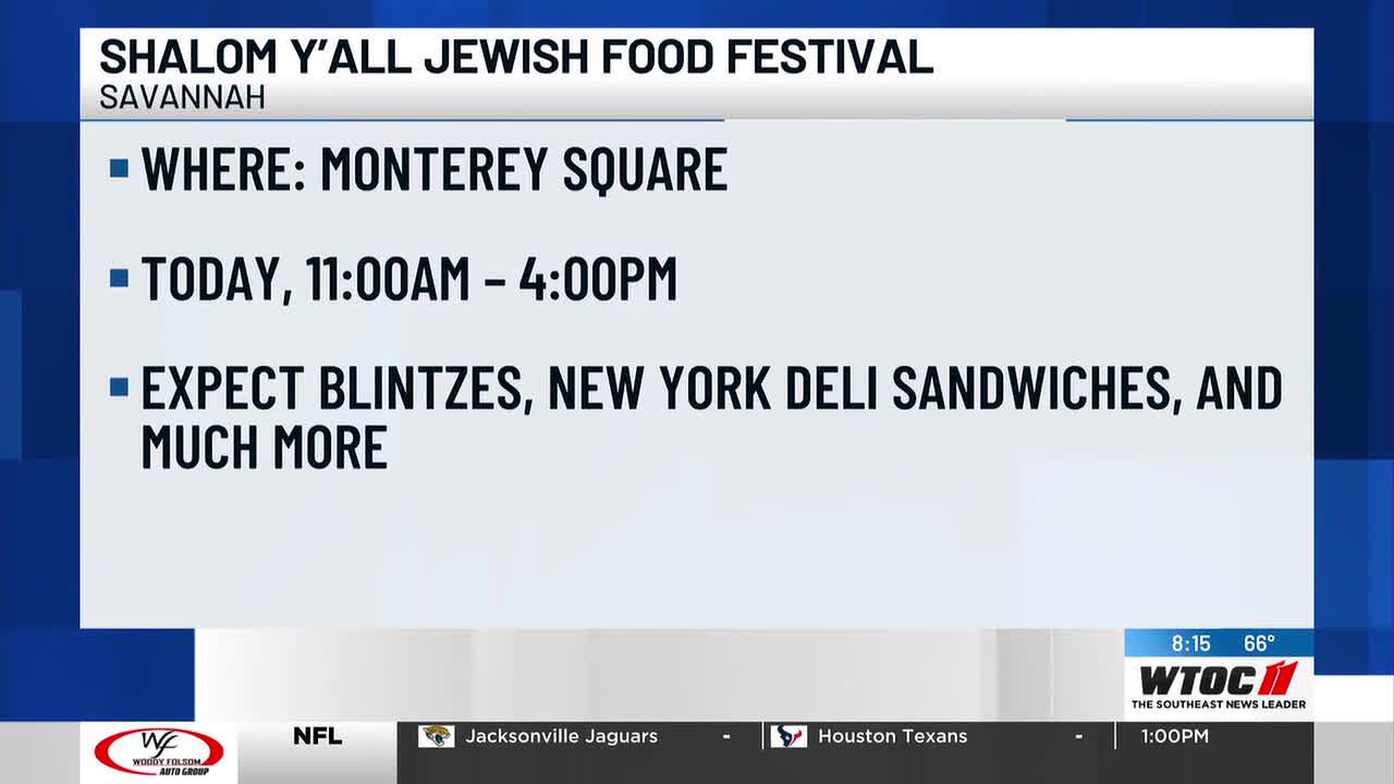 Savannah S Shalom Y All Jewish Food Festival Returns