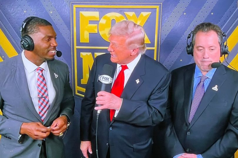 FOX interrupts NFL coverage to allow Donald Trump to speak during game
