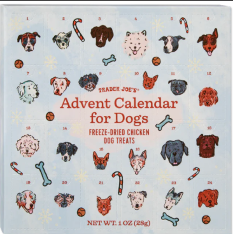 Trader Joe’s New Dog Advent Calendar Will Keep Your Pup Off of the ...