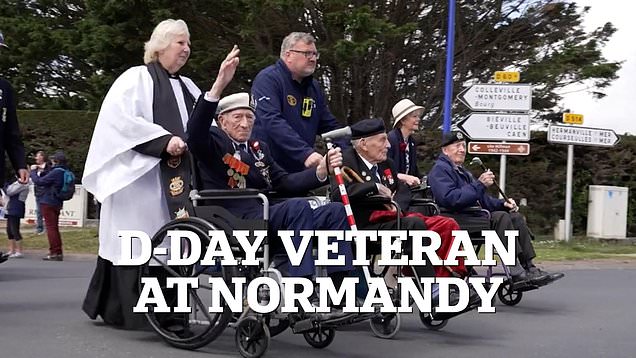 D-Day veteran Alec Penstone attends 2024 Normandy commemorations