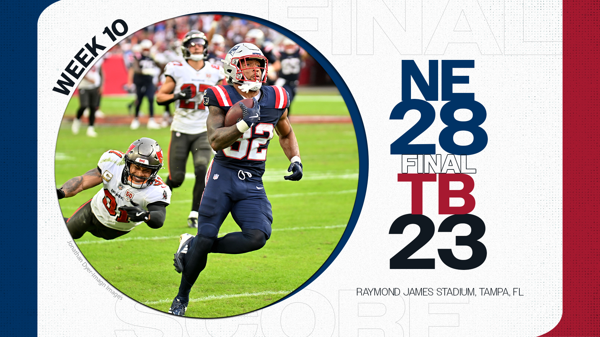 Bucs game recap: Patriots come to Tampa Bay and leave with a win in Week 10