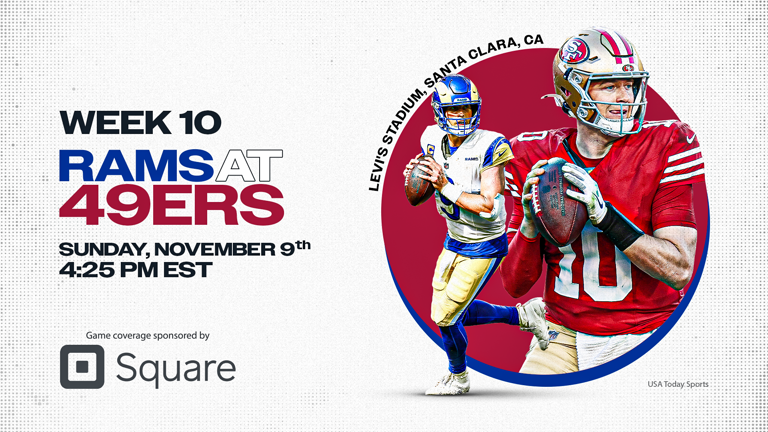Rams vs. 49ers live updates: NFL Week 10 game score, highlights