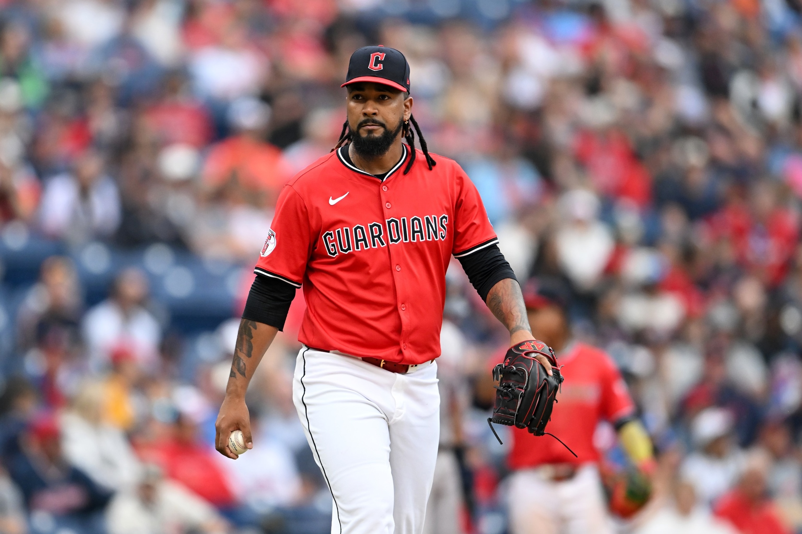 Guardians pitcher pleads not guilty after indicted in alleged sports ...