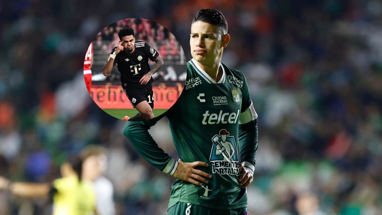 El mensaje de James Rodríguez a Luis Díaz tras la obra maestra ante ...