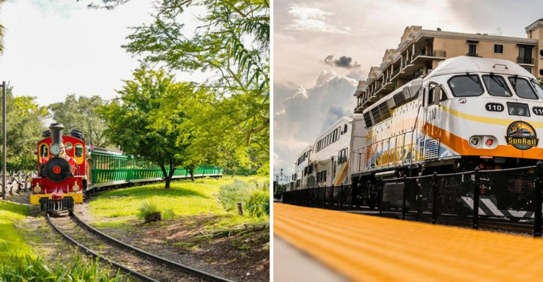 12 Florida Train Rides That Turn Day Trips Into Memories