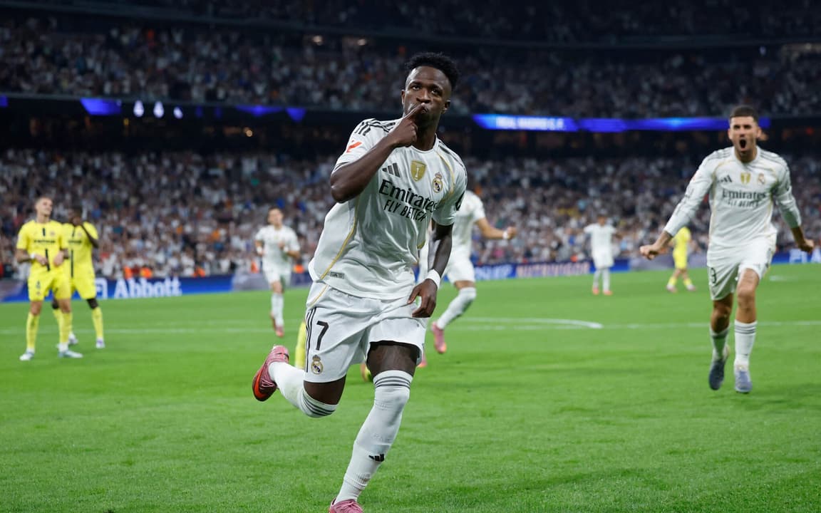 Vini Jr provoca torcida rival: 'Pagaram pra me ver'