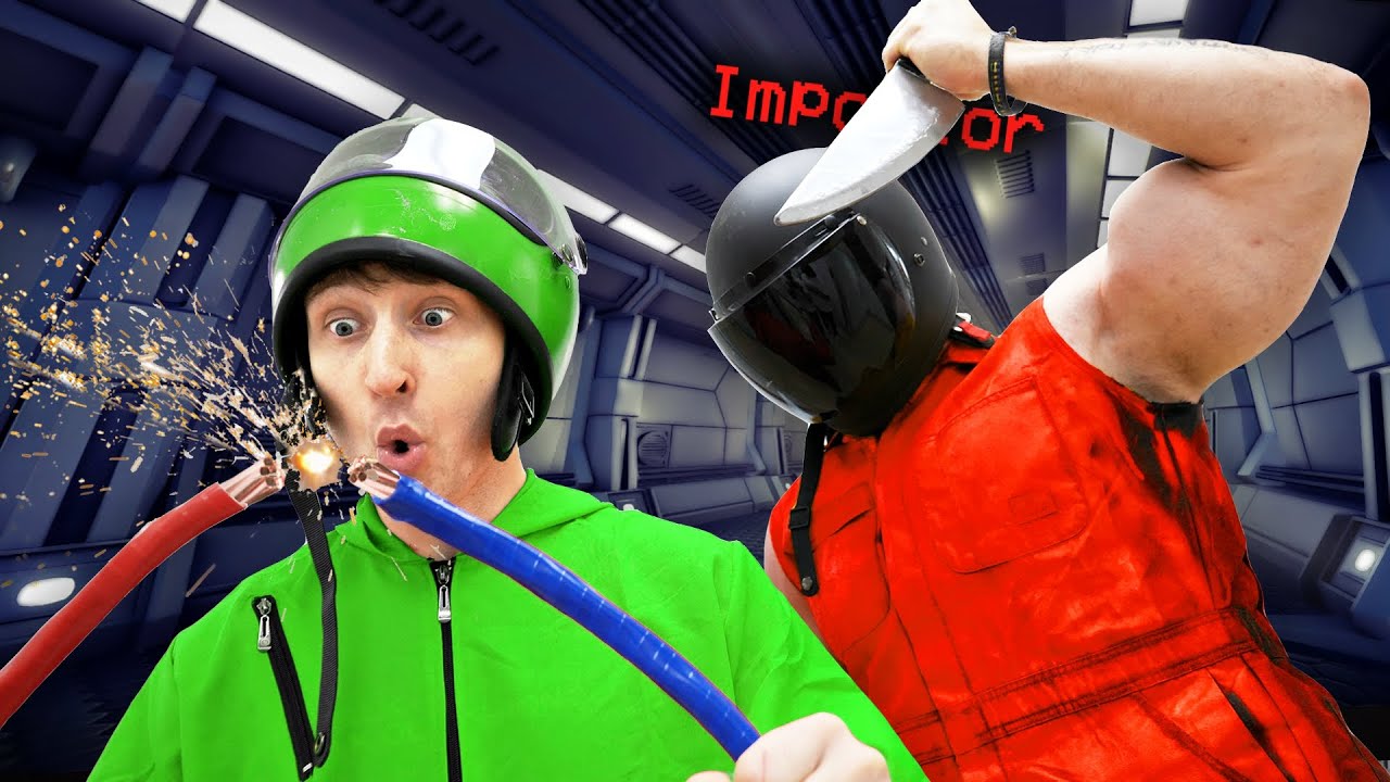 I tried Among Us in real life! 🎉