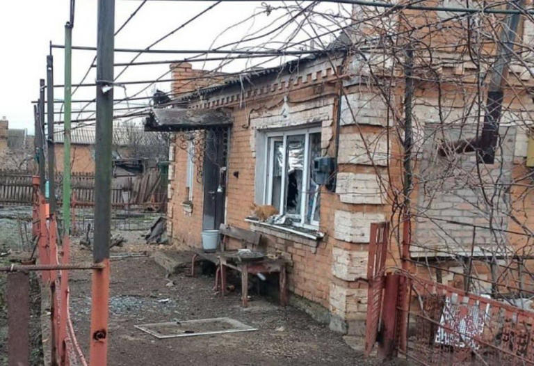 Russian strikes destroy school, injure woman in Ukraine's ...