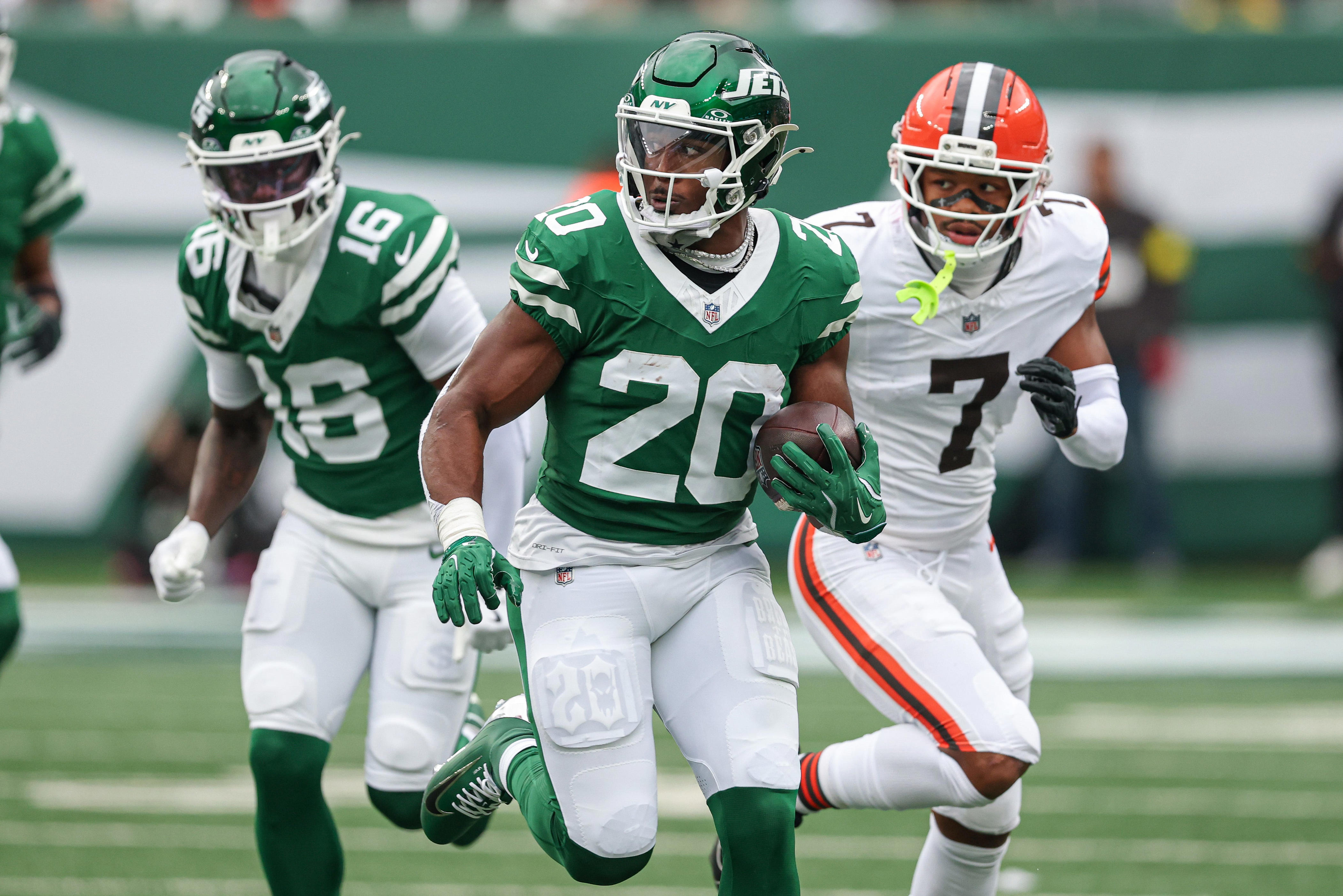 NY Jets vs. Browns highlights, as Jets special teams, defense lead ...
