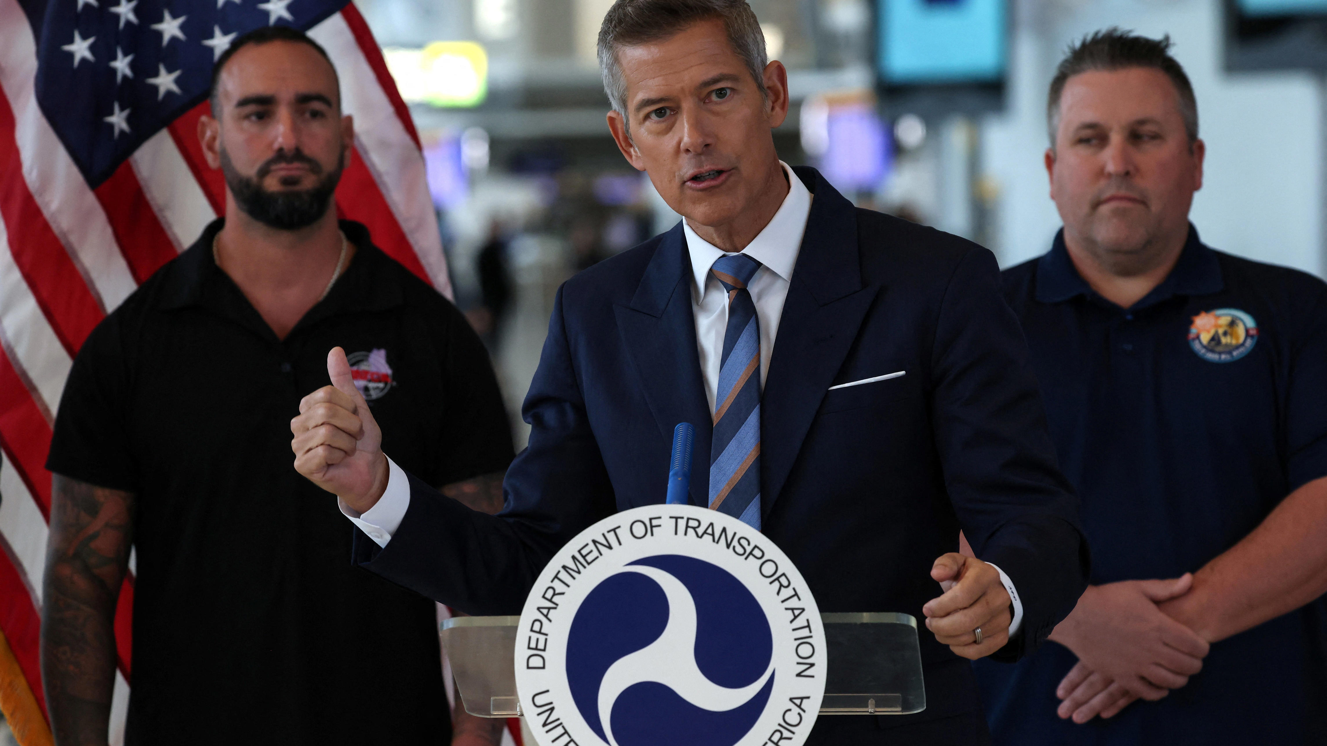 Transportation Sec. Duffy says U.S. flights will 'slow to a trickle ...