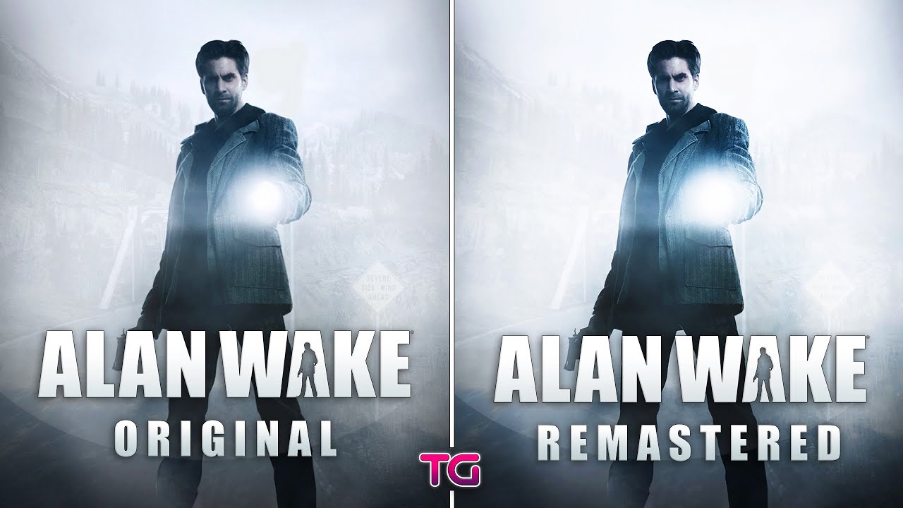 Alan Wake remastered vs Alan Wake original - graphics comparison