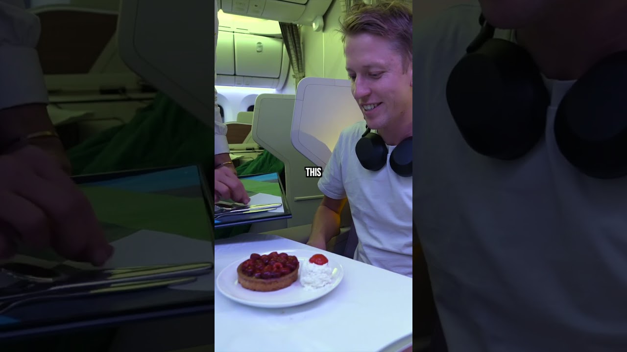 What I ate flying business class (Saudia)