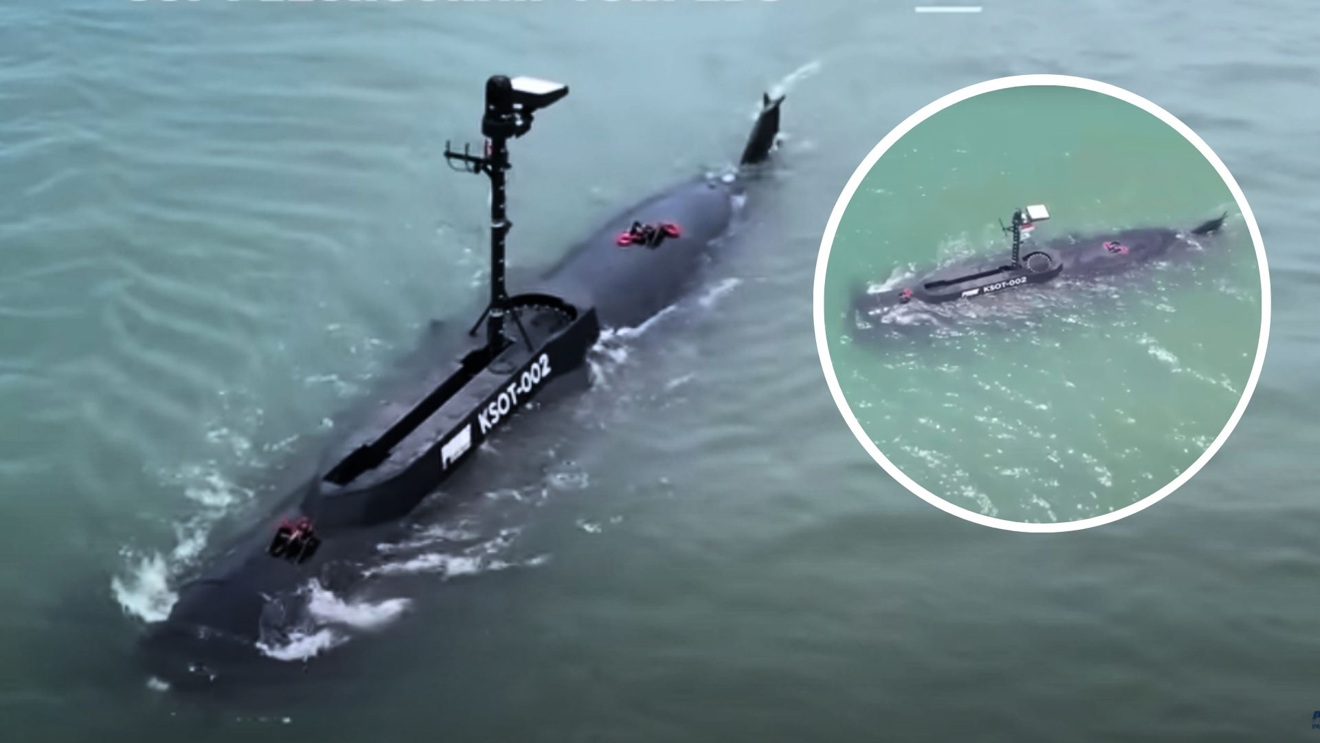 Torpedo fired from autonomous submarine: Stealth vessel proves ...
