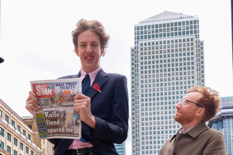 Tall 7ft2 Tory says he's determined to become political giant as you should 'dream big'