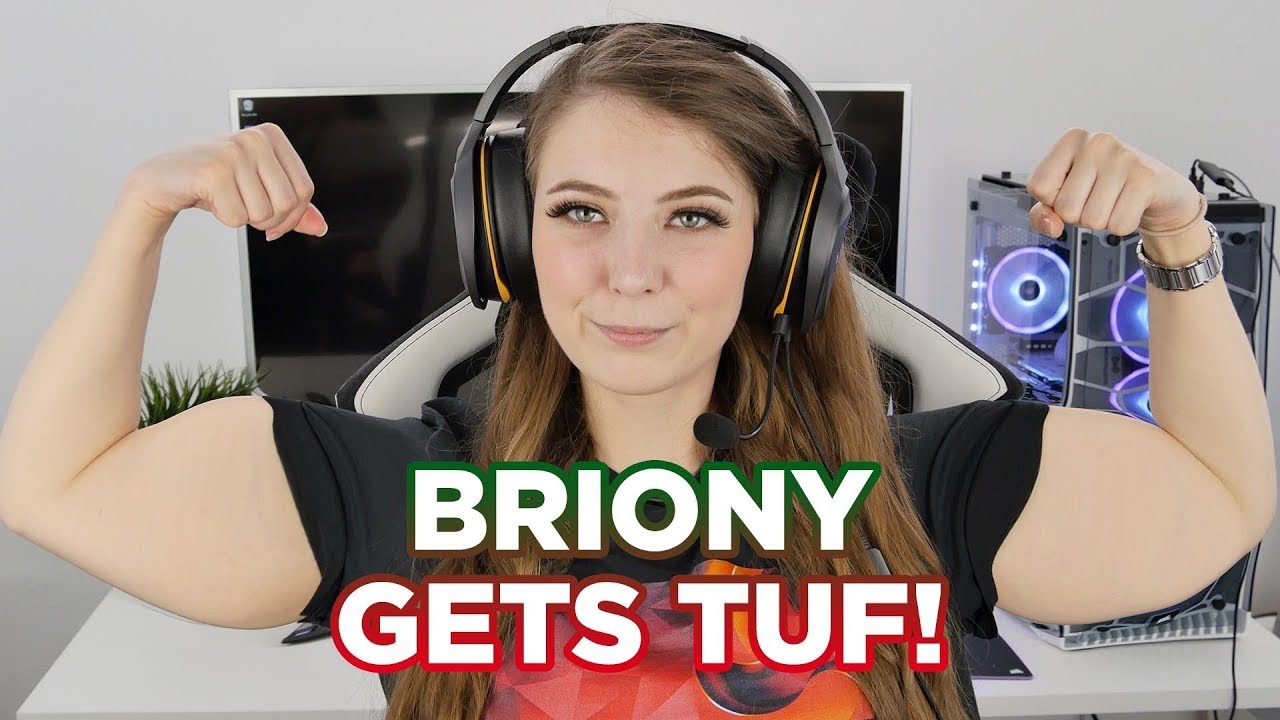 ASUS TUF H5 gaming 7.1 headset - Briony gets a workout!