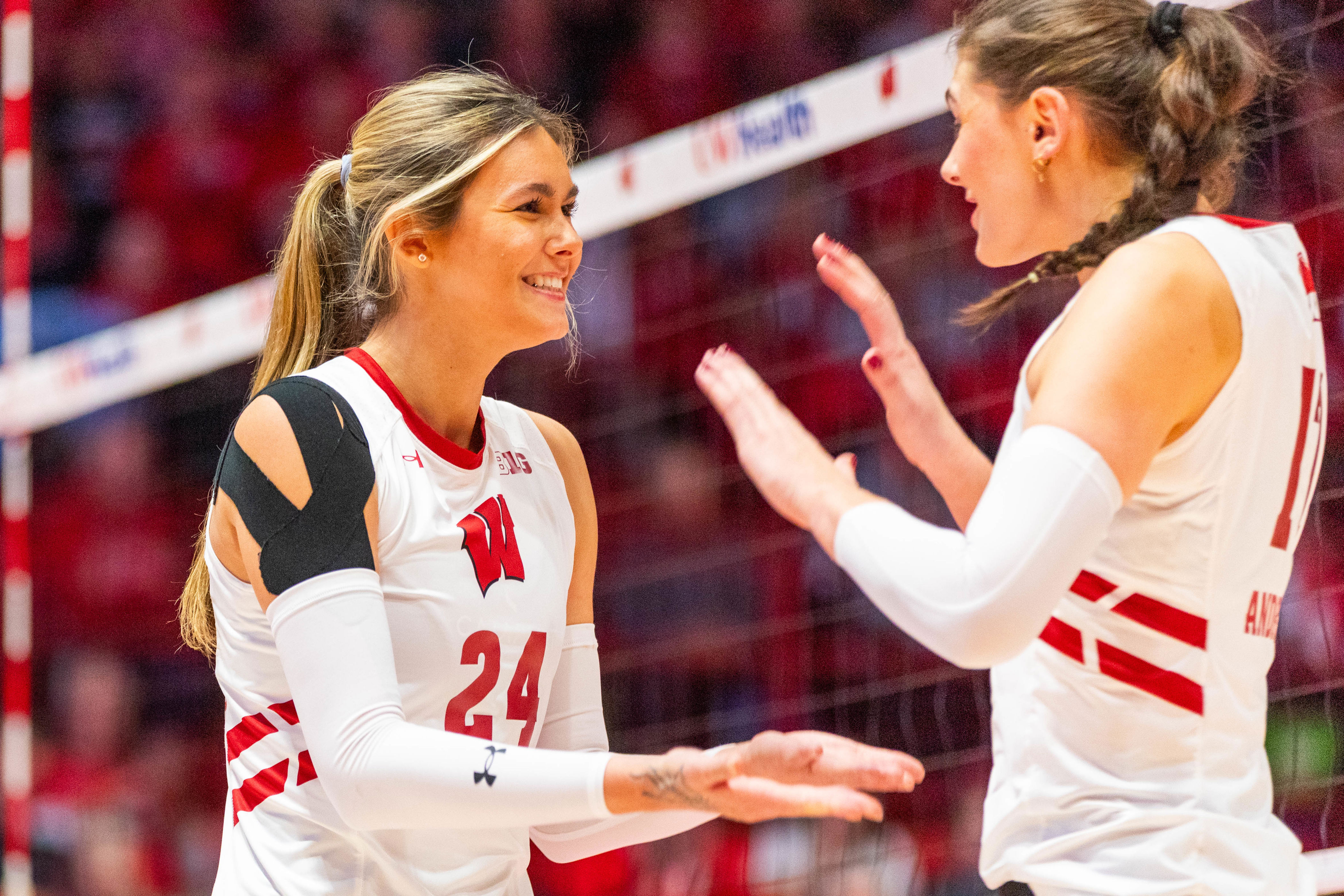 Charlie Fuerbringer returns from injury as Wisconsin Badgers volleyball ...