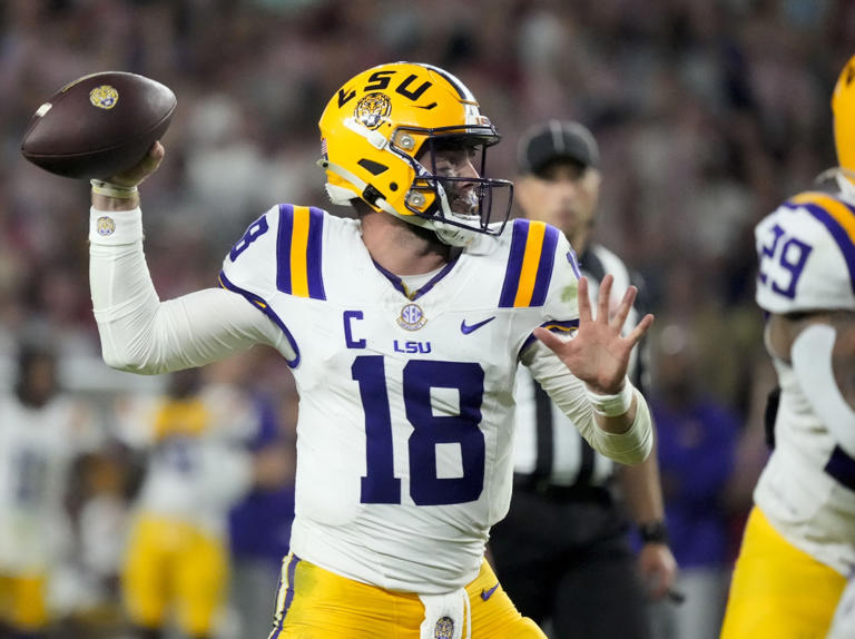 LSU Announces Garrett Nussmeier Development on Wednesday