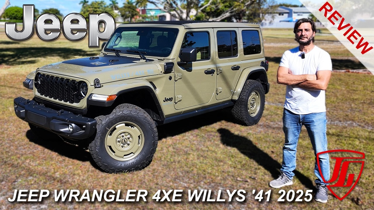Jeep Wrangler 4xe Willys '41 2025: historia y tecnología híbrida ...