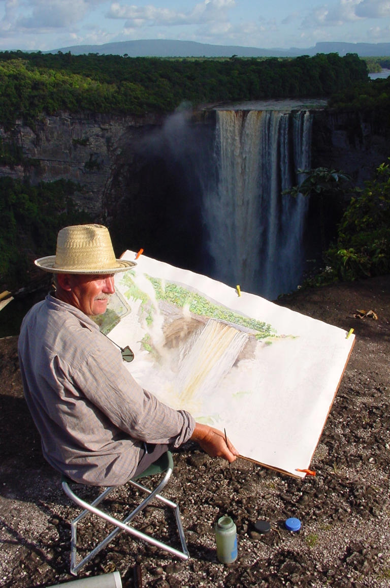 Artist and explorer Tony Foster hopes his work moves people to protect ...