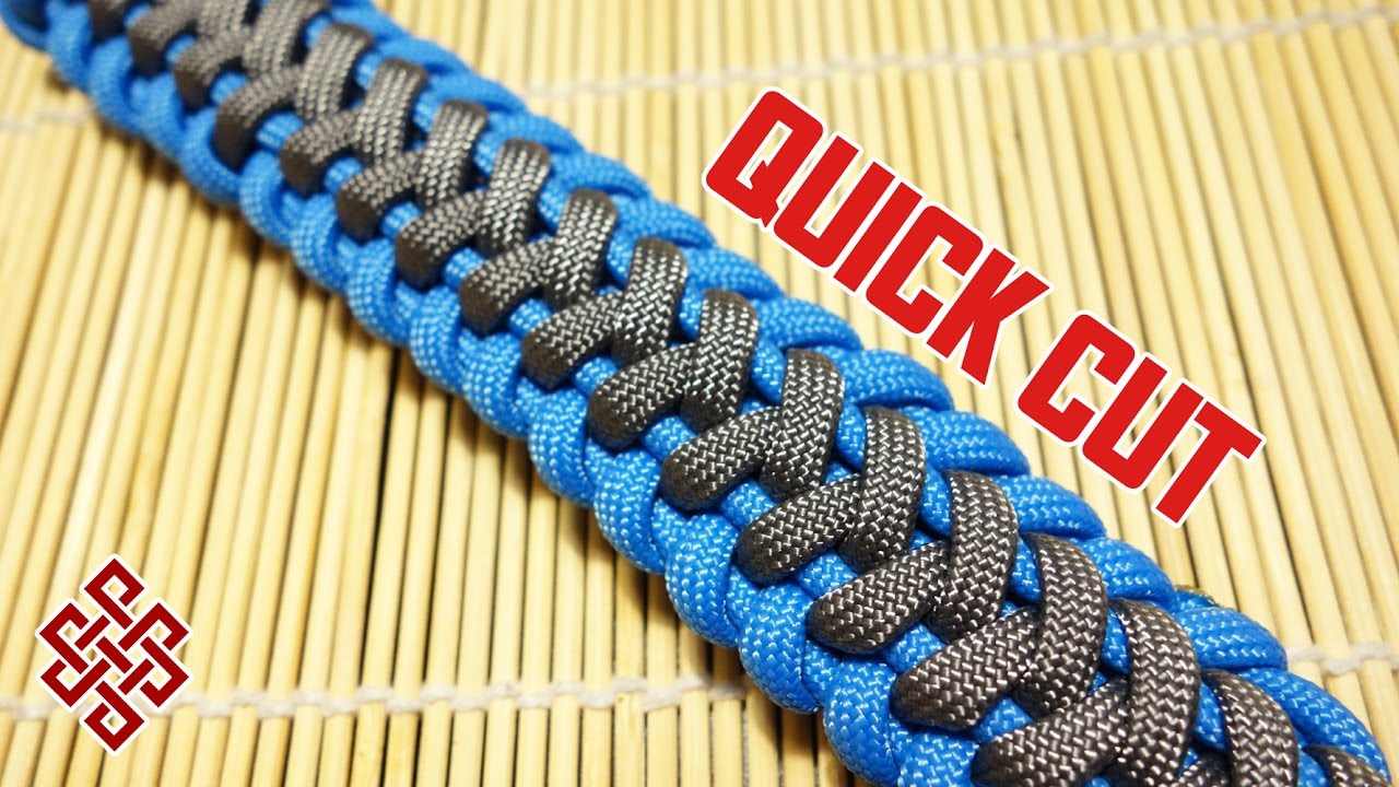 Wave Paracord Bracelet Made Easy – Quick Cut Tutorial