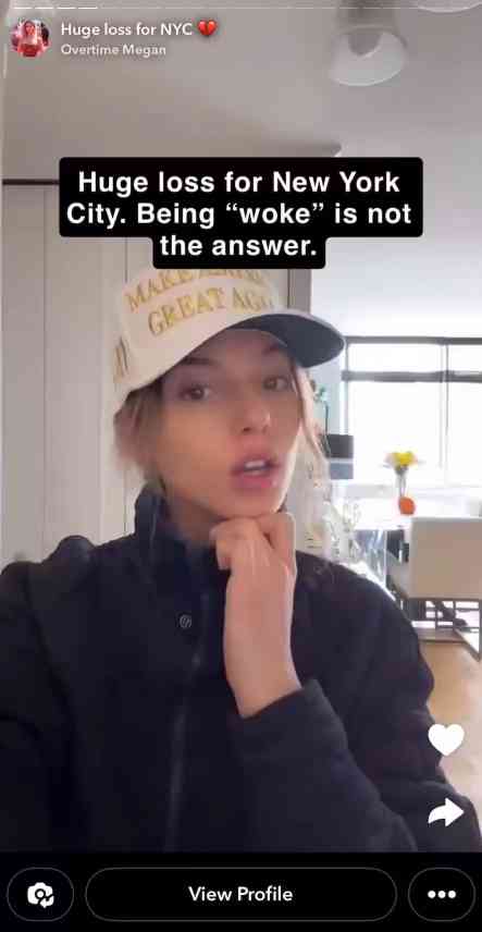 Overtime Megan Sounds Off Over The Results Of New York Election Wants ...