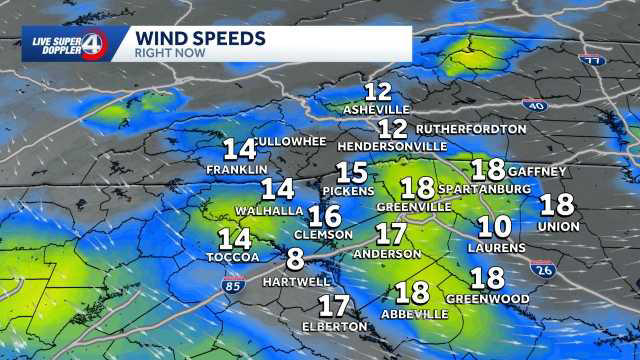 Winds pick up as freezing rain moves out of area; single-digit temps arrive