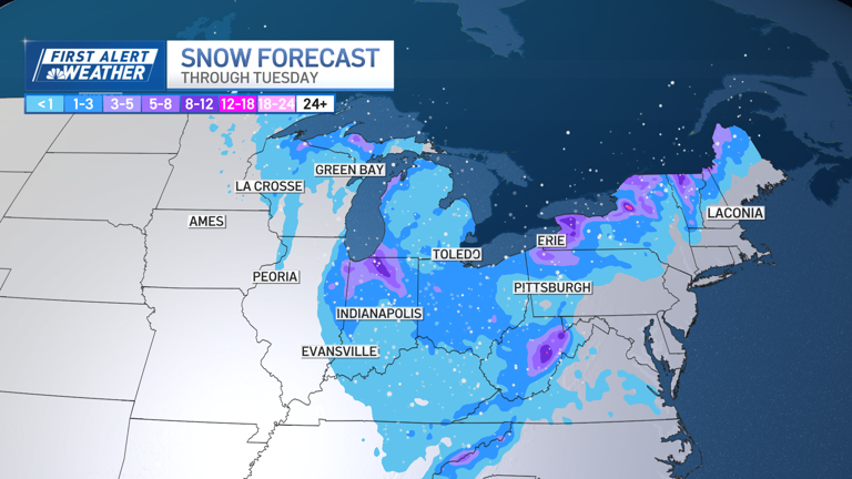 Get ready for rounds of rain (and snow, in parts) in New England this week