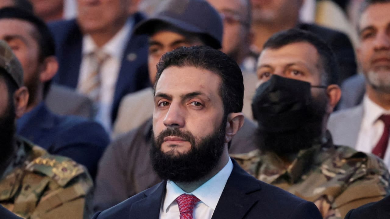 Syrian president Ahmed al-Sharaa goes viral in basketball video on eve ...